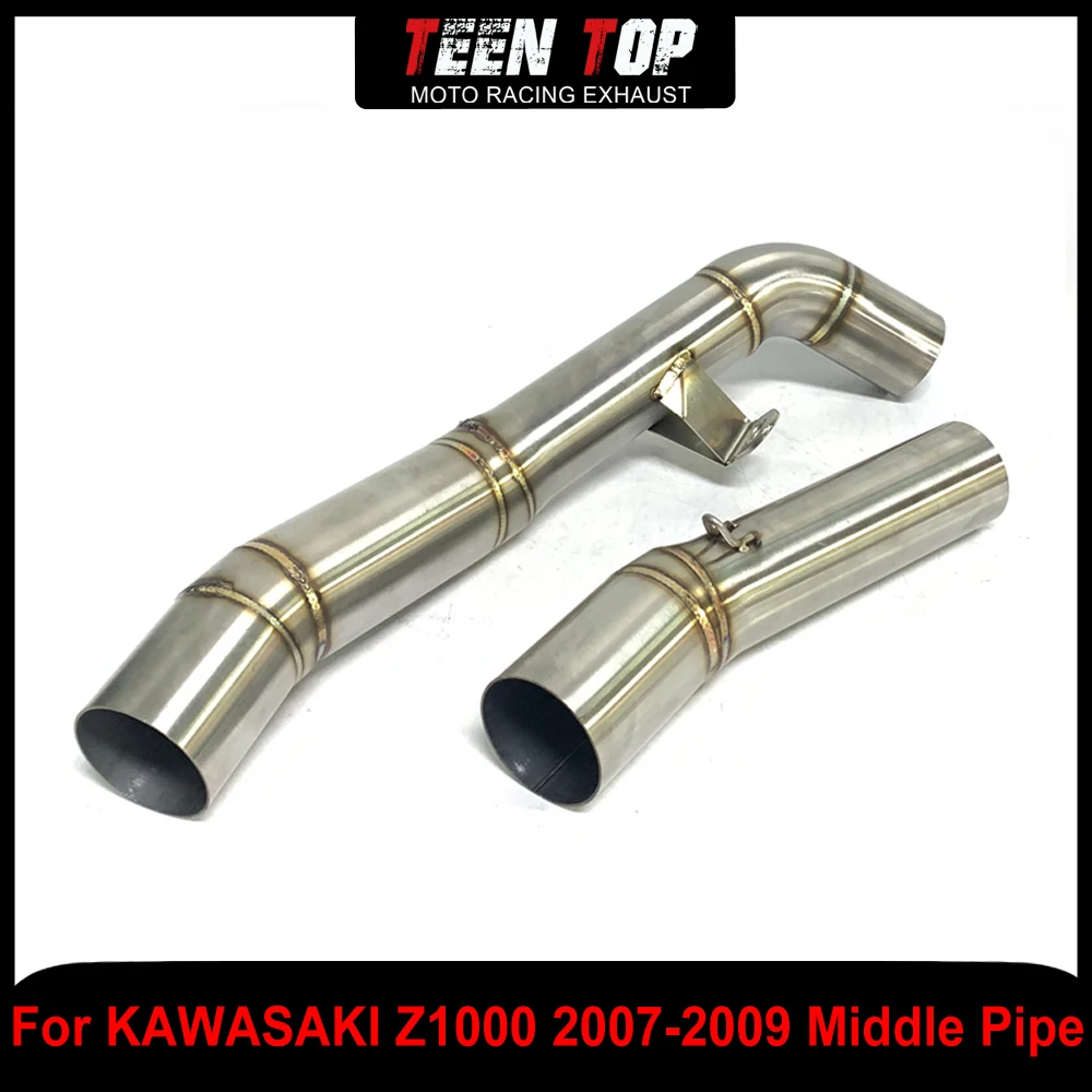 Stainless Steel Middle Link Pipe For Kawasaki Z1000 Exhaust Elbow ...