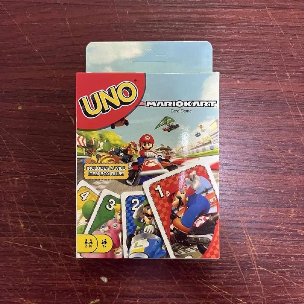 UNO-Mario-Kart-juego-de-cartas-con-112-cartas-e-instrucciones-para ...