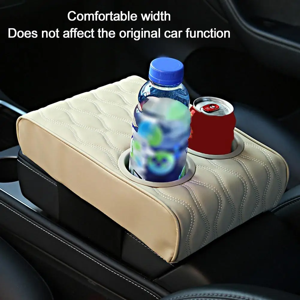 Car-Armrest-Box-Extender-Elbow-Support-Universal-Auto-Cup-With-Car-Arm ...