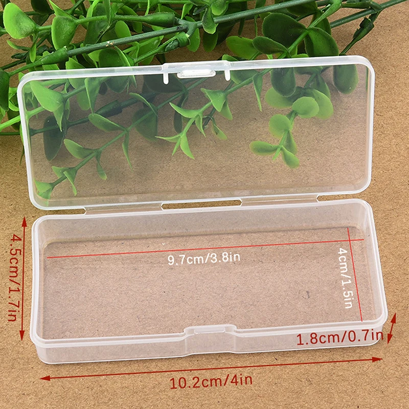 1PC-Clear-Plastic-Box-Rectangular-Box-Translucent-Box-Packing-Storage ...