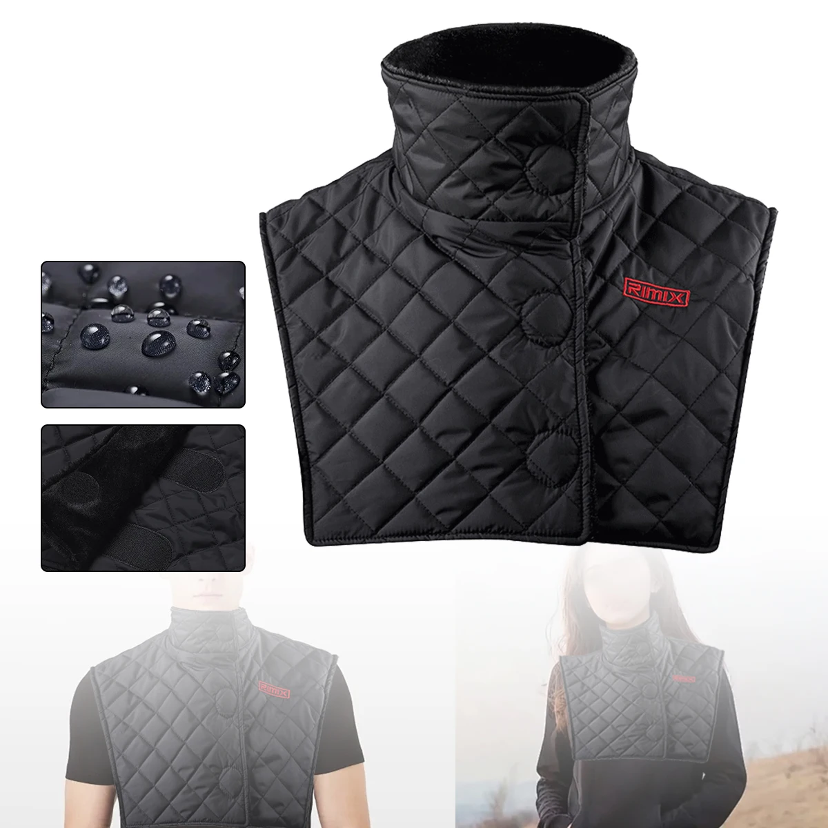 Winter Keeping Warm Neck Scarf Motorcyclist Rider Chest Neck Protector ...
