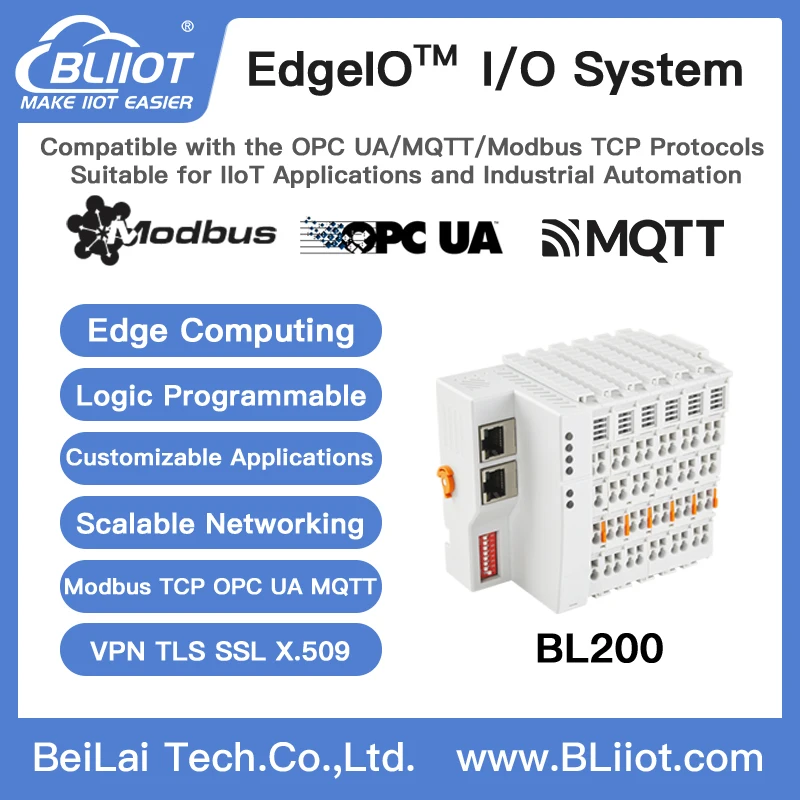 Distributed IO modules with plug-and-play design Free combination ...