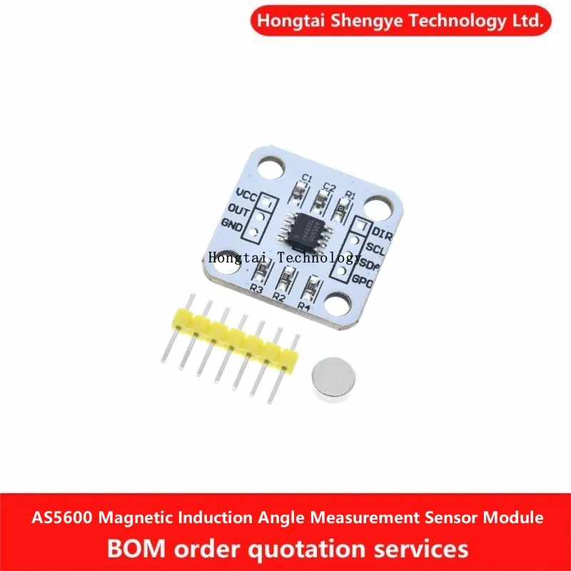 AS5600 Magnetic Encoder Magnetic Induction Angle Measurement Sensor ...
