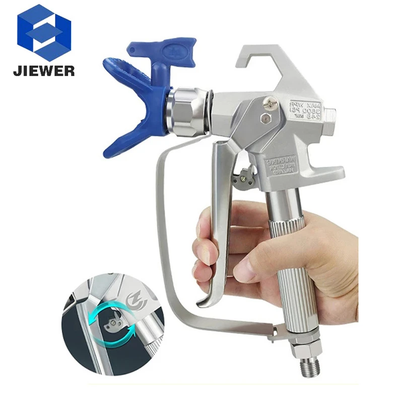 3600PSI High Pressure Airless Paint Spray Gun With 517 Tip Nozzle Guard ...