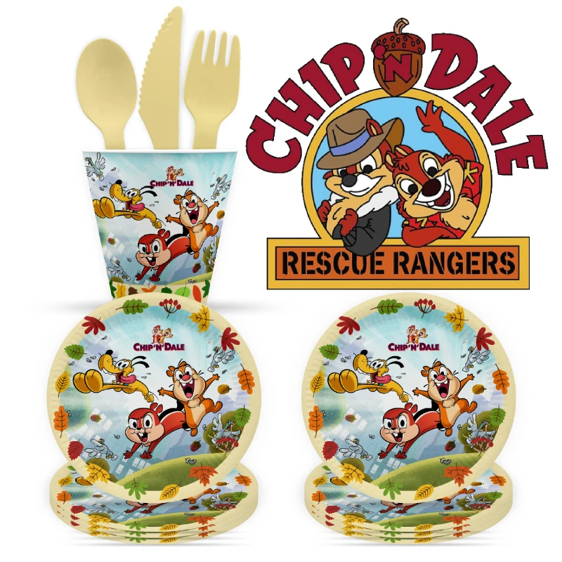 Disney-Chip-n-Dale-Theme-Birthday-Party-Festival-Celebration-Disposable ...