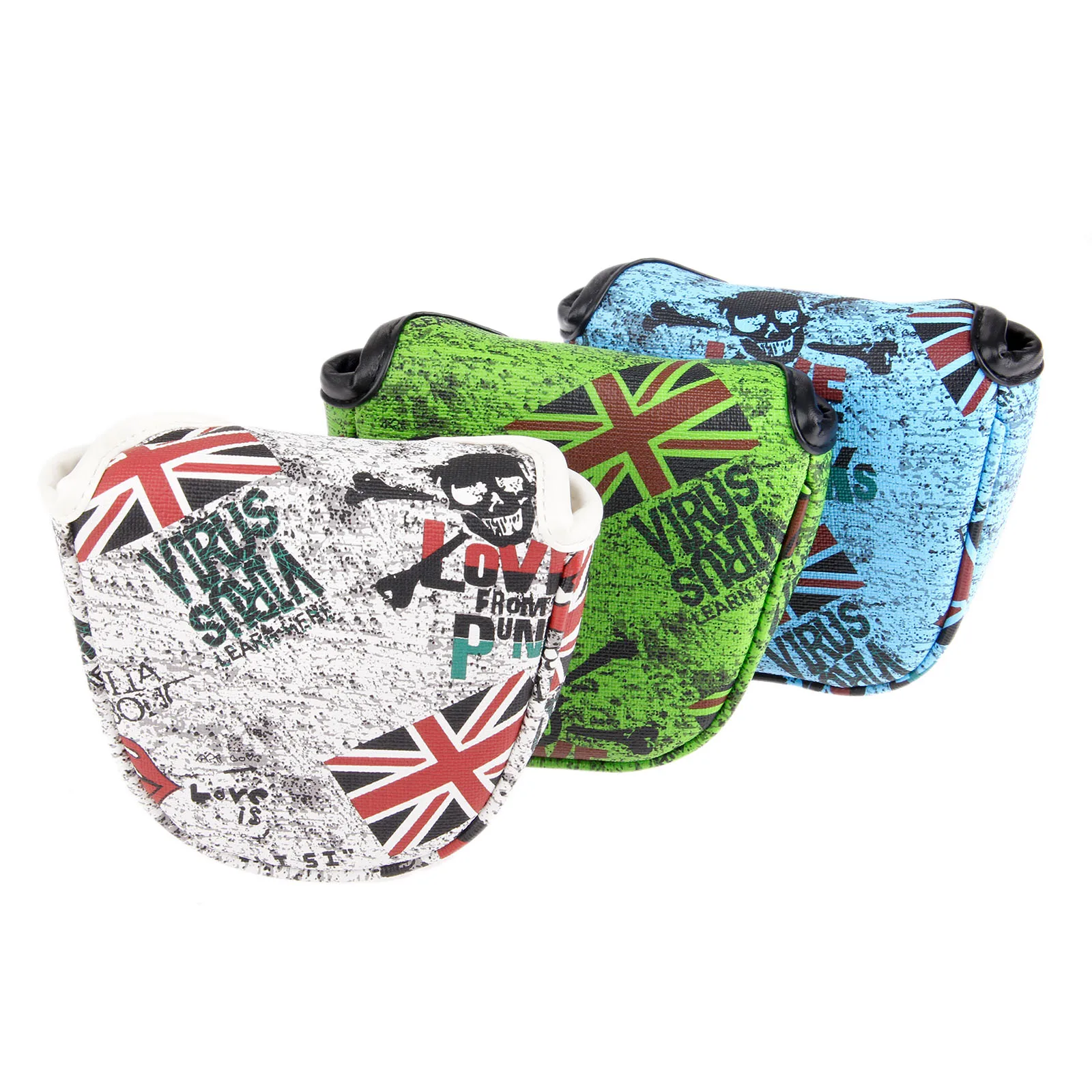 1Pc-Golf-Putter-Headcover-PU-Leather-Golf-Mallet-Putter-Headcover-With ...