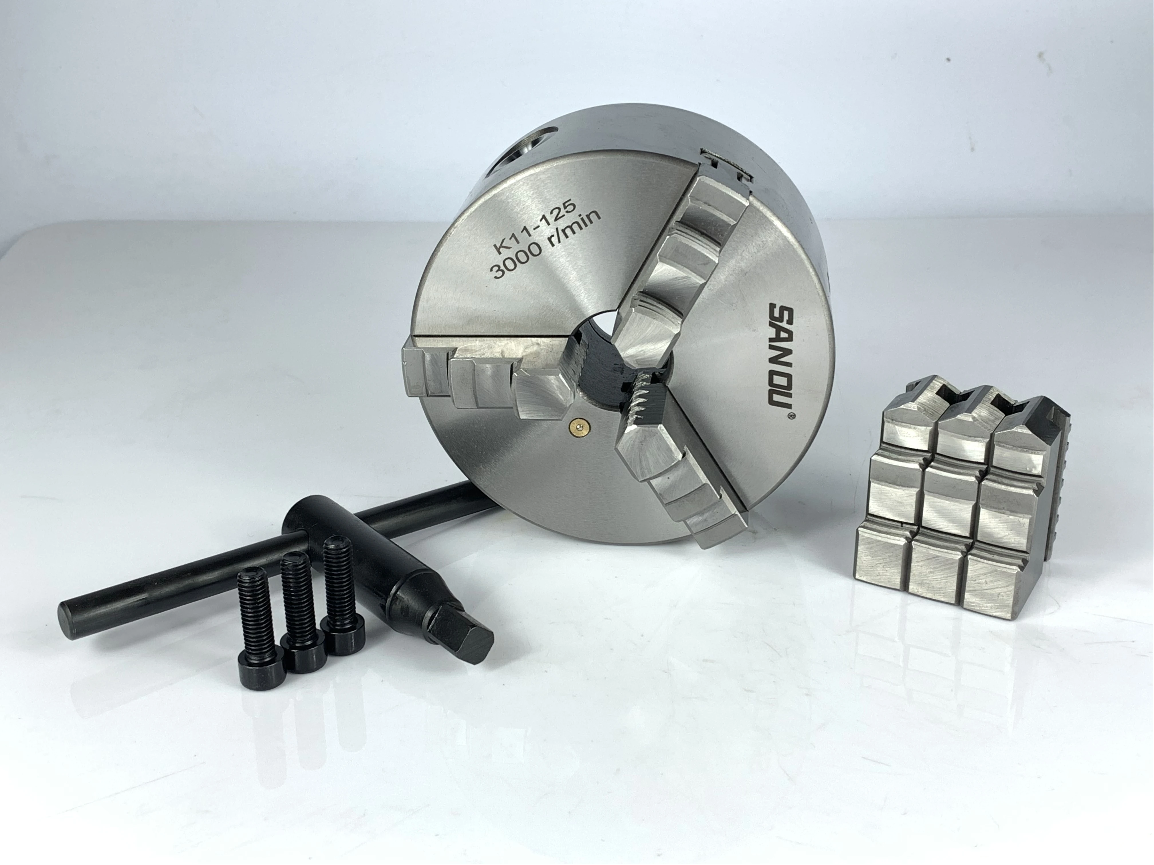 Lathe-Chuck-K11-125-3-Jaw-Self-Centering-Chuck-125MM-Scroll-Chuck-5-Jaw ...