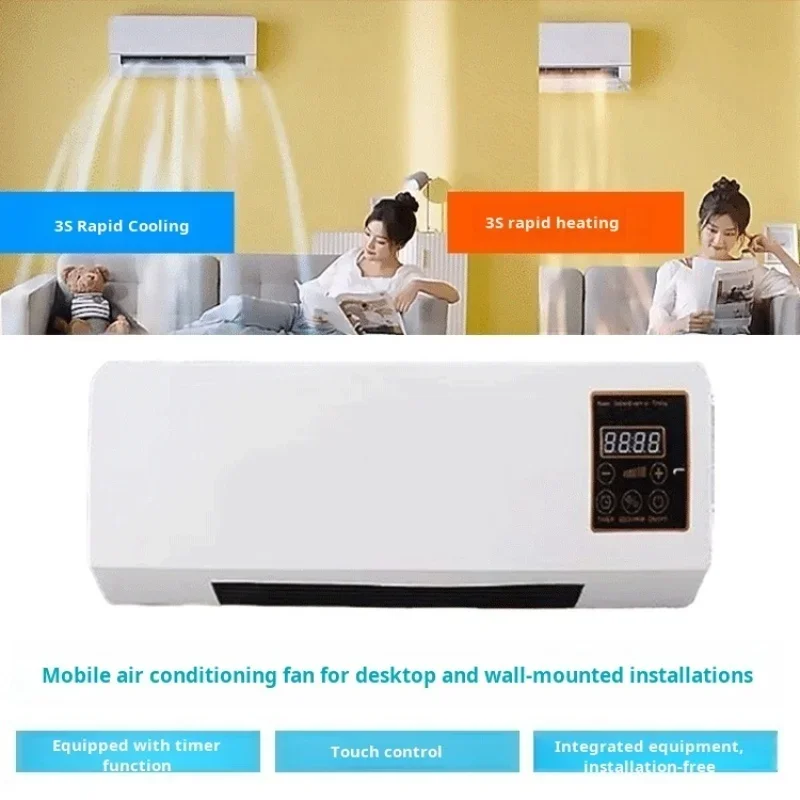 Portable-Air-Conditioner-Wall-Mounted-Air-Conditioning-Fan-Heating-And ...