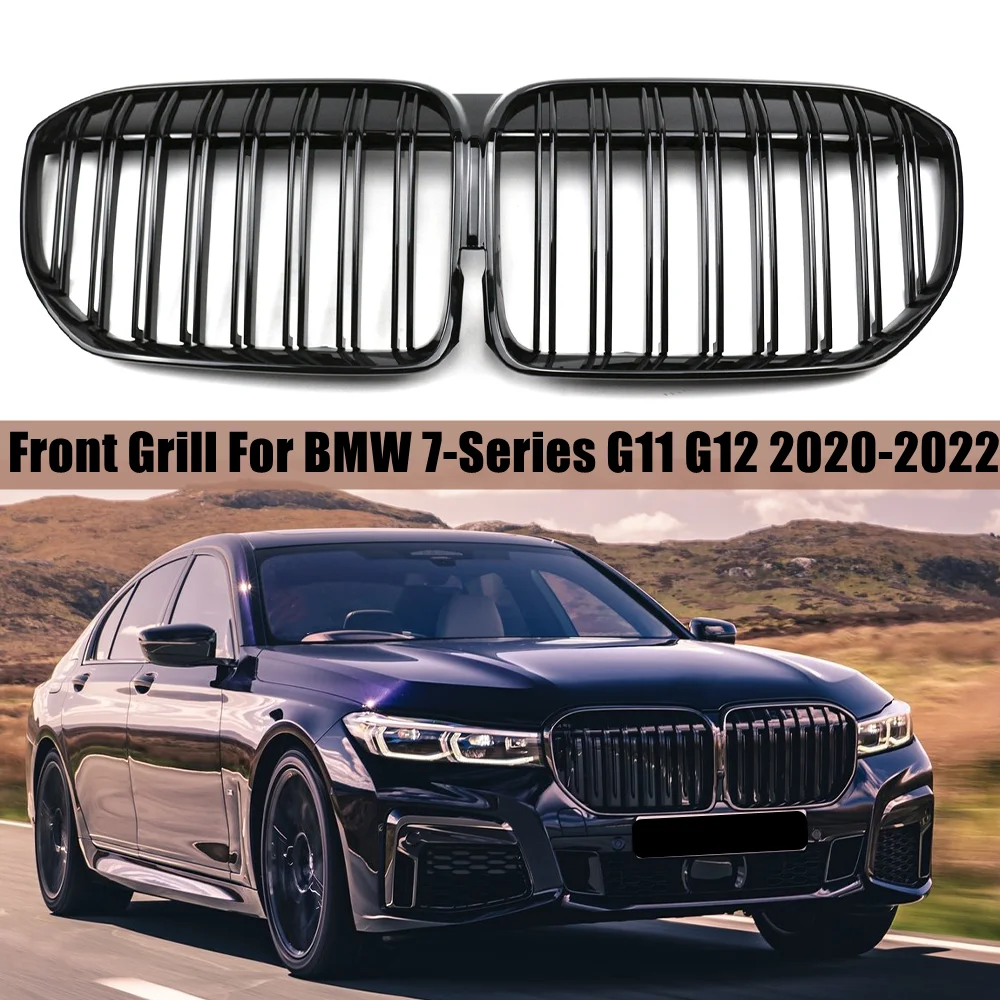 Car-Front-Kidney-Bumper-Grill-For-BMW-G11-G12-7-Series-2020-2021-2022 ...