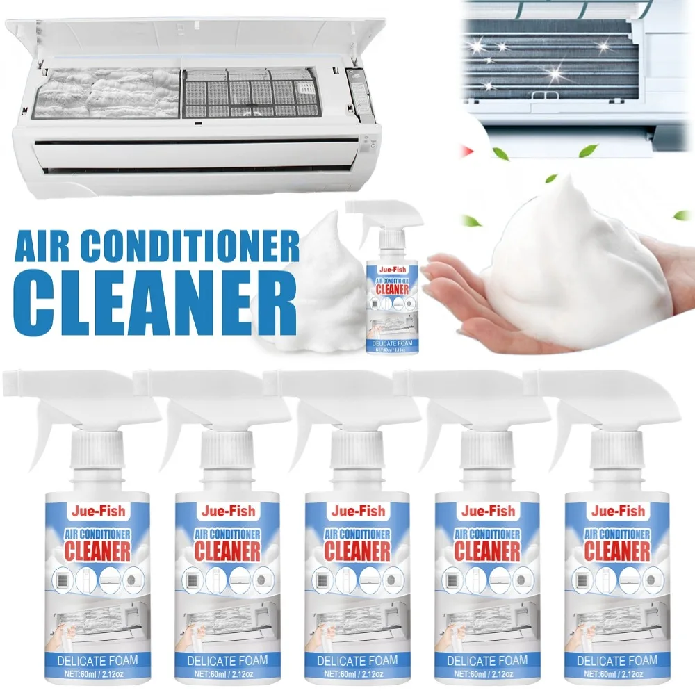 60ml-Air-Conditioner-Cleaner-Spray-Condenser-Coil-Cleaning-Deodorizer ...