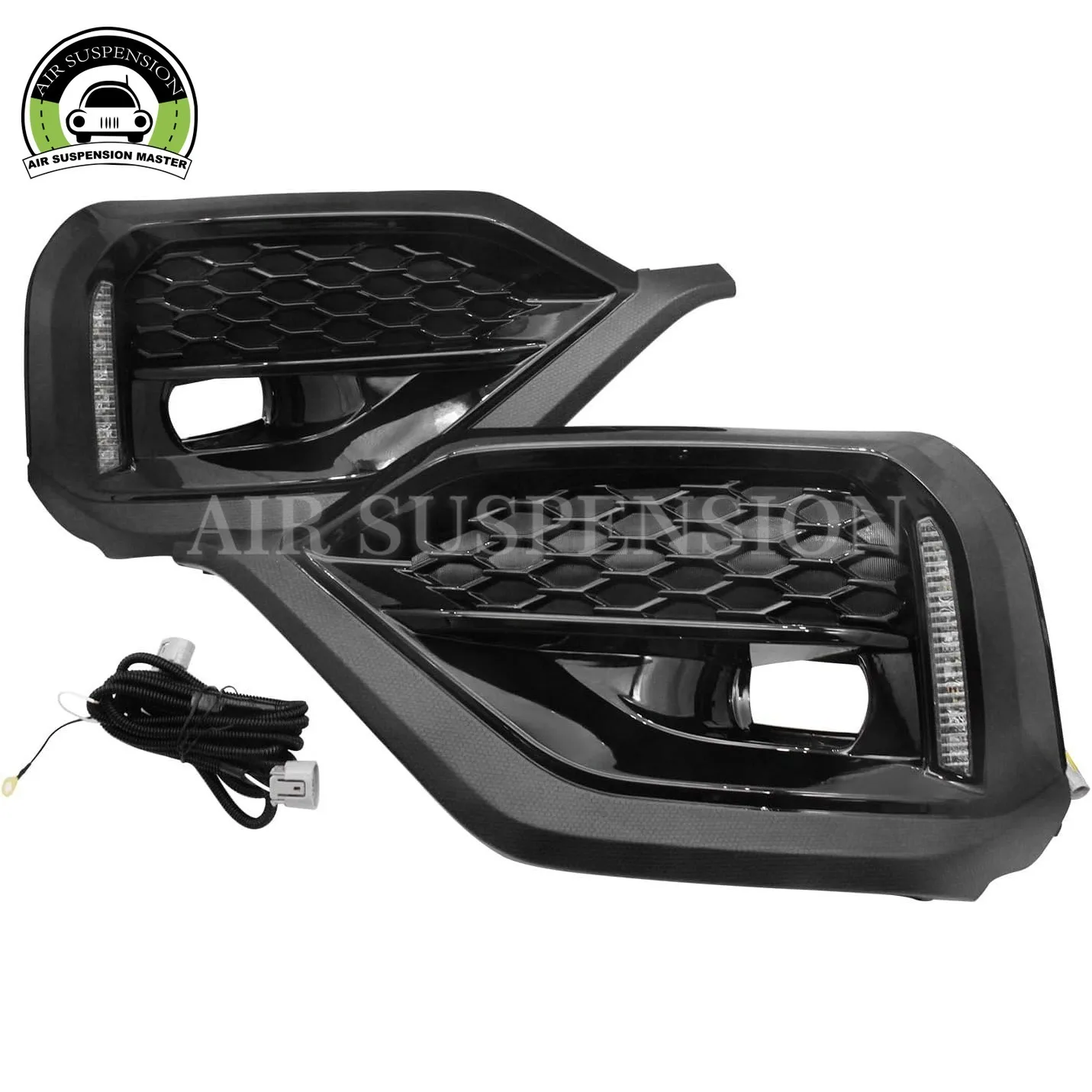 H4510VC200 2pcs LED Turn Signal DRL Fog Bezel Lamp Daytime Running ...