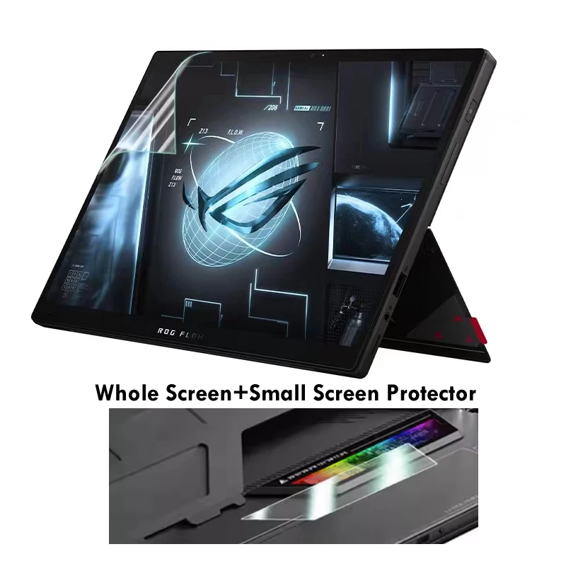 Anti-Glare-Whole-Screen-Small-Screen-Guard-Protector-For-Asus-ROG-Flow ...