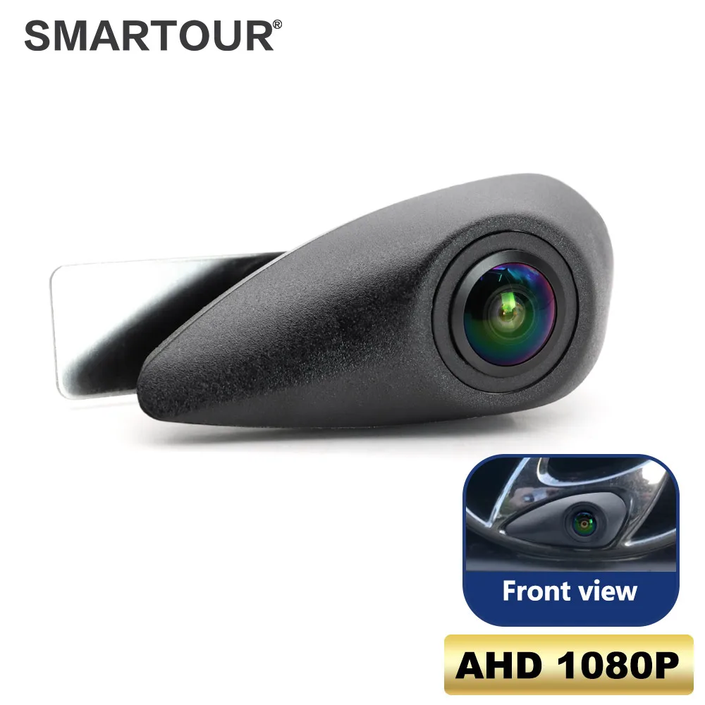 AHD Car Front View Camera For Hyundai IX35 I30 Tucson Accent I40 Santa ...