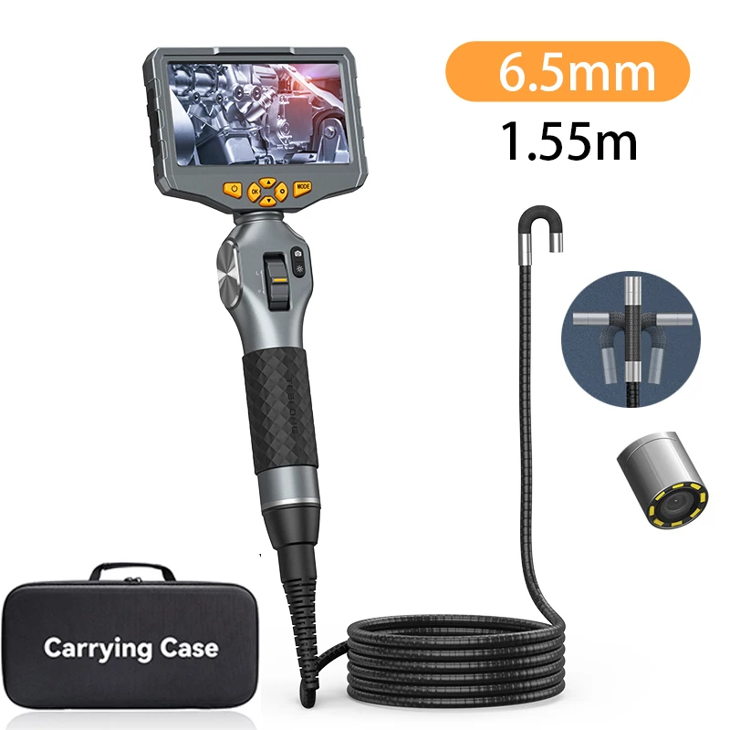 TESLONG-TD500-Articulating-Borescope-1080P-5-Inch-IPS-Two-Way-360 ...