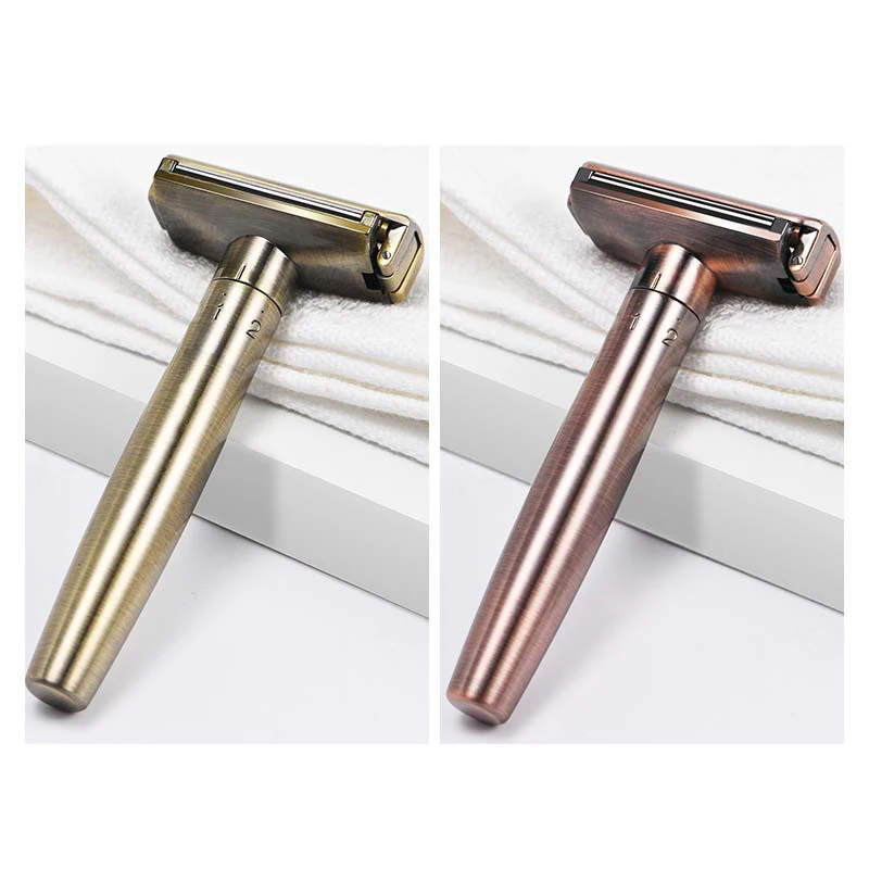 Adjustable-Safety-Razor-Double-Edge-Shaving-Razor-With-Auxiliary ...