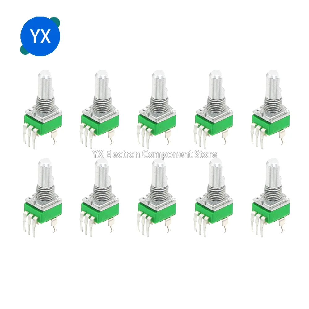 10PCS RK097 Logarithmic Precision Potentiometer Vertical Single Link ...
