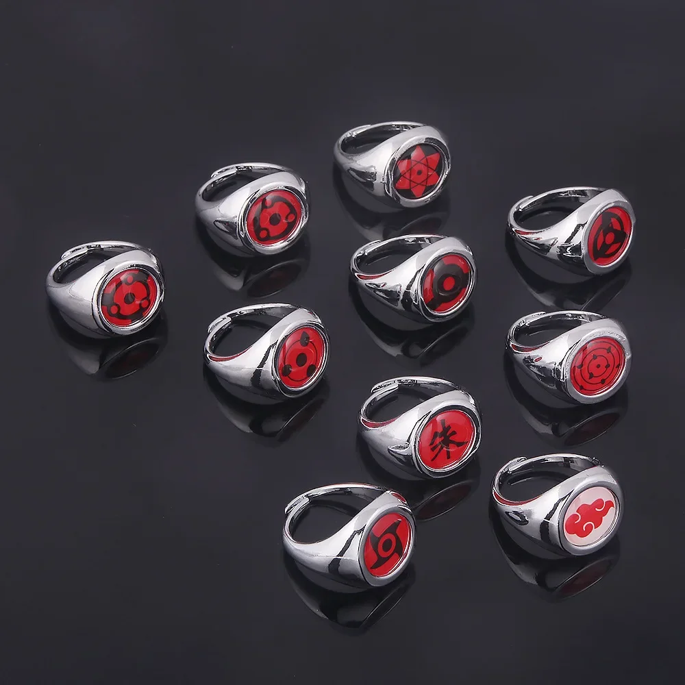 Japanese-Anime-Cosplay-Ring-Akatsuki-Ladies-Ring-Men-s-Ring-Accessories ...