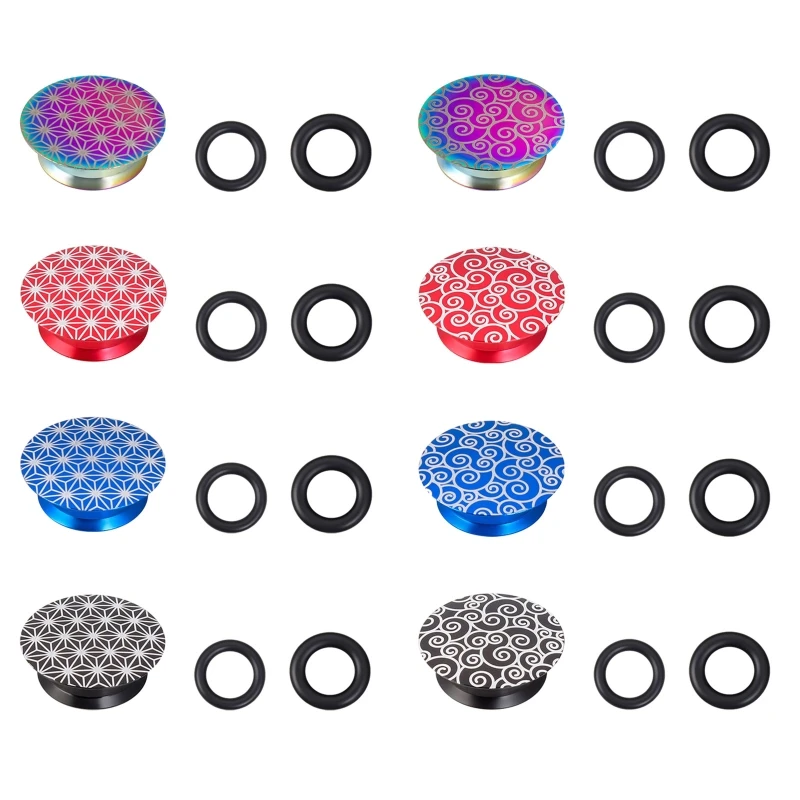 Bike-Crank-Dust-Cap-Crankset-Dust-Cover-Aluminum-Alloy-Center-Shaft-Cap ...