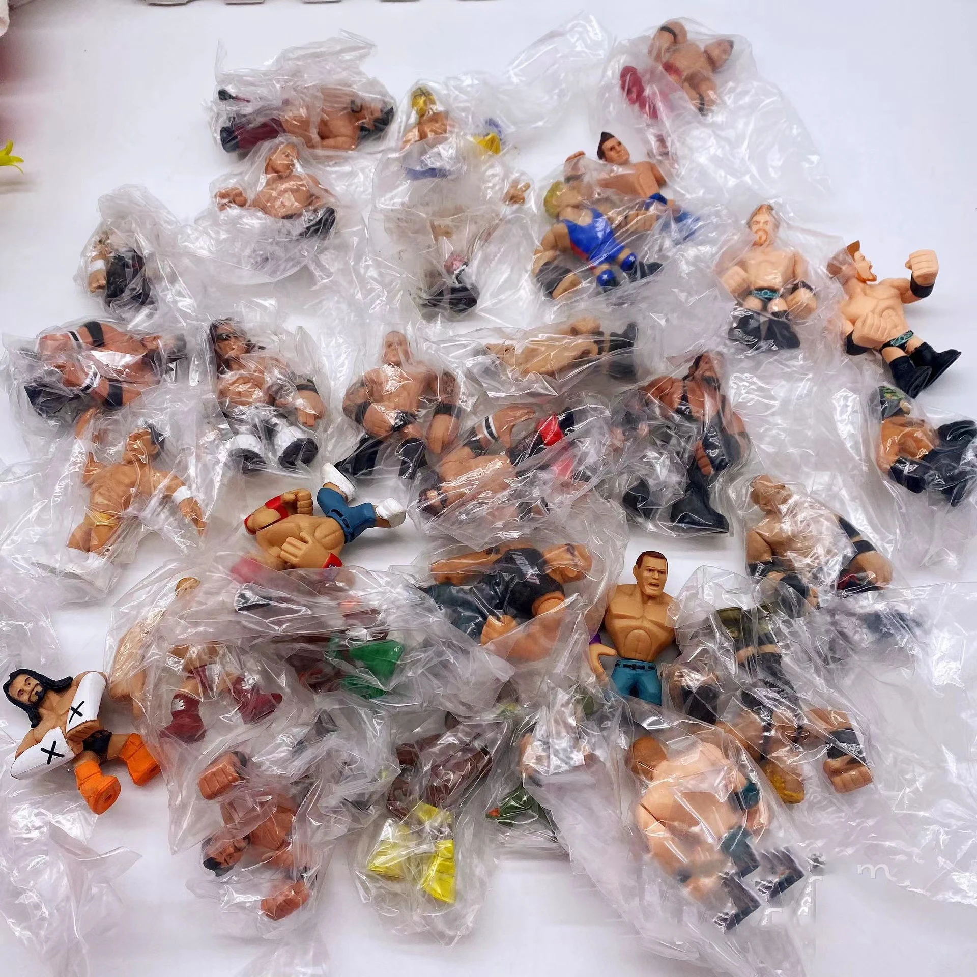 Random-5-10-20PCS-2inch-Wrestling-Rumblers-Gladiators-Wrestler-Figure ...