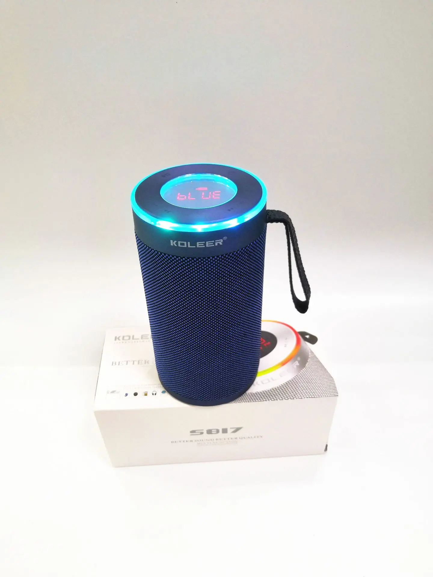 Koleer S817 Bt Led Light Speaker - MediaSpace