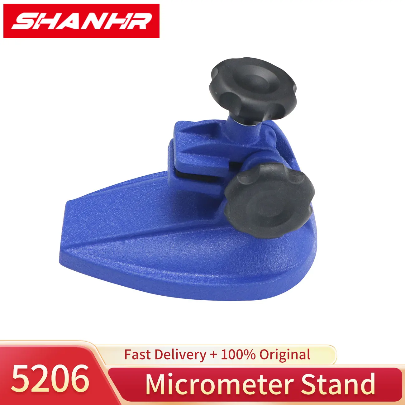 SHANHR Precision Micrometer Holder Stand Base Strong Heavy Steel Base ...