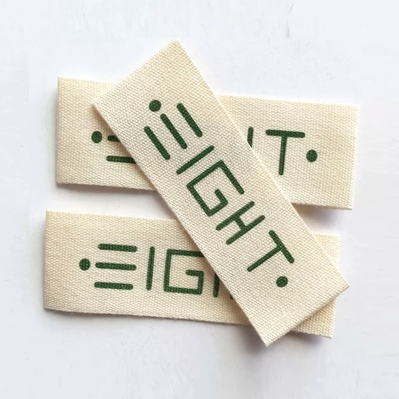 Custom Sewing Cotton Labels Brand Labels Custom Clothing Cotton Tags ...