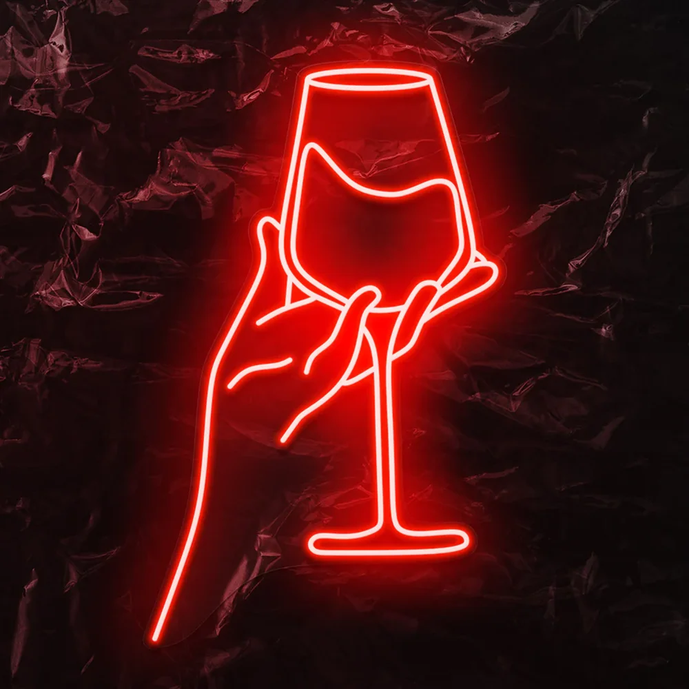 Red-Wine-Glass-Neon-Sign-Wine-Glass-Light-LED-Light-Wall-Decor-Stuff ...