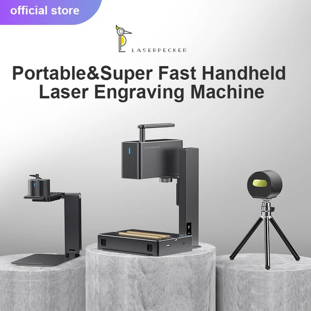 Laser Graving Machine Laserpecker Super Fast Portable DIY Tool Lazer ...