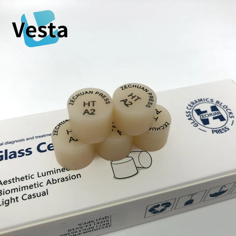 5pcs-Press-Ingots-HT-LT-Glass-ceramic-Ingot-for-Dental-Lab-Lithium ...