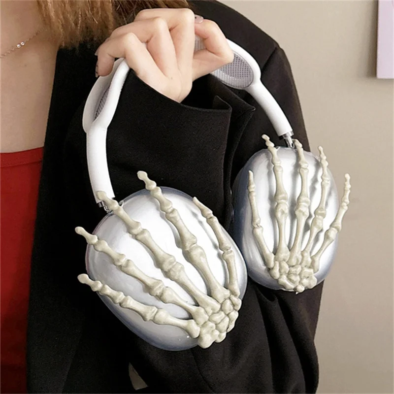 Cute 3D Funny Skeleton Hand Halloween Gift Protective Case For Apple ...