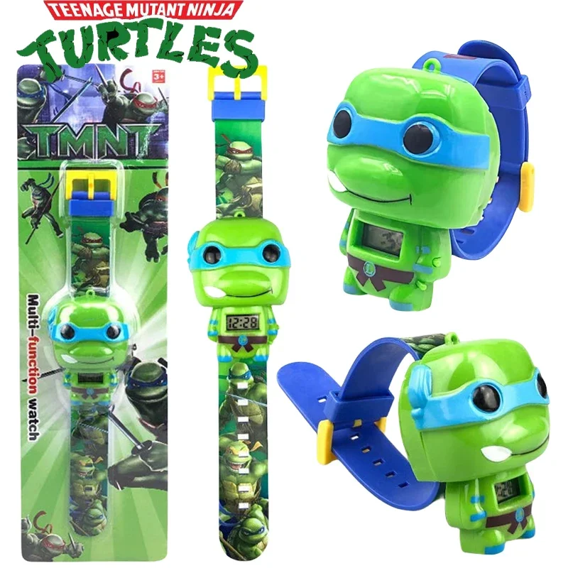 Ninja-Turtles-TMNT-Kid-Cartoon-Cool-Watch-Toy-3D-Watches-Birthday-Gift ...