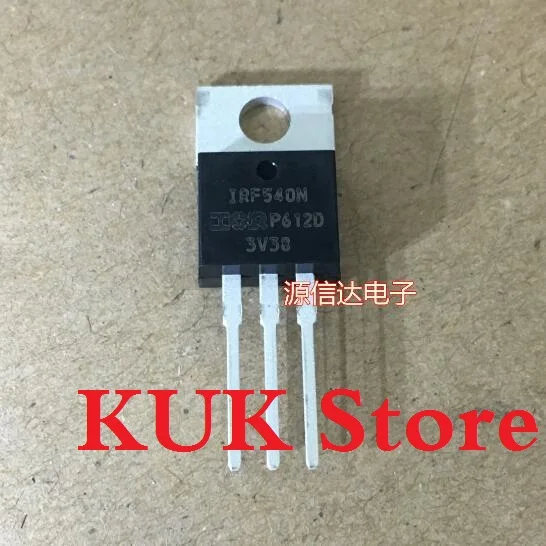 Real Original 100% NOVO MOSFET IRF540N IRF540NPBF 100V 33A PARA 220 ...