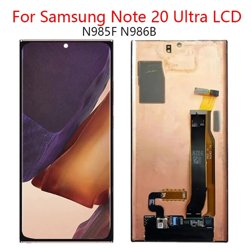 Amoled-TFT-Display-Note20-ultra-with-Frame-LCD-For-Samsung-Galaxy-NOTE ...