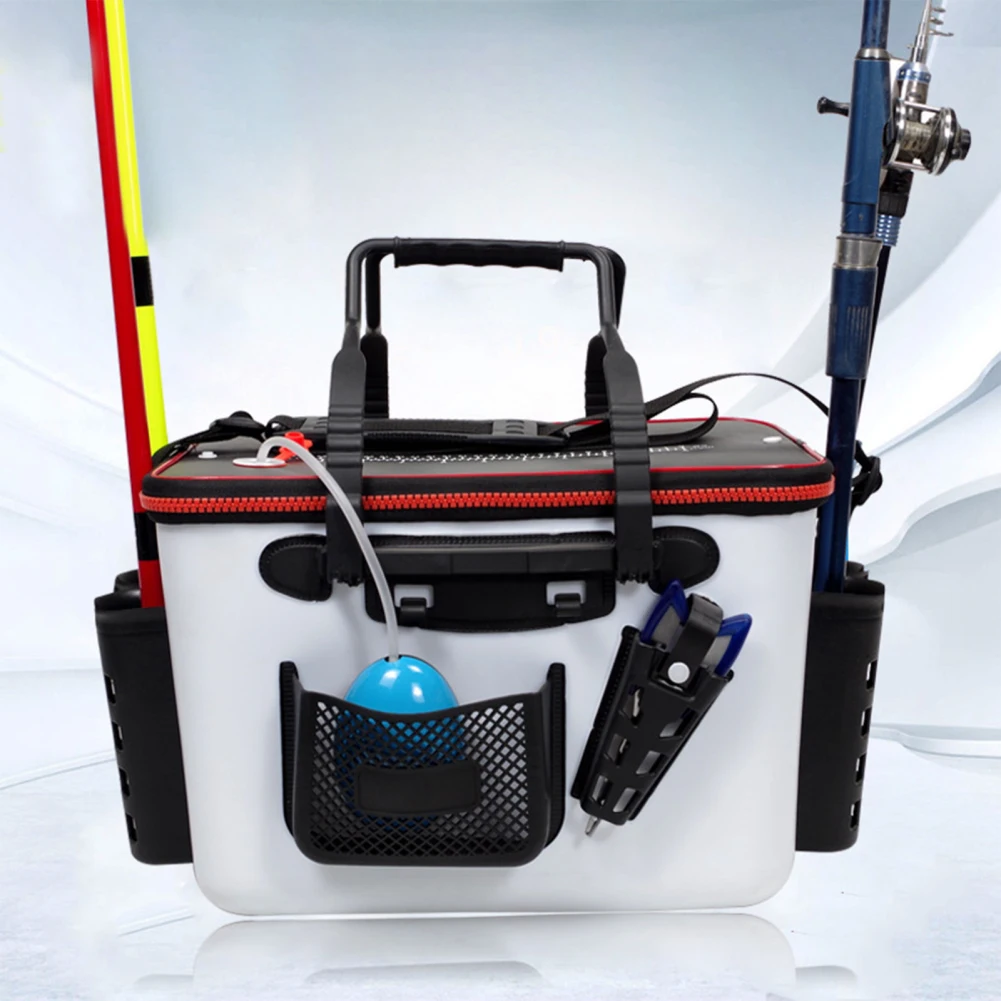 Outdoor-Live-Fishing-Lures-Bucket-Fishing-Protection-Foldable-Bucket ...