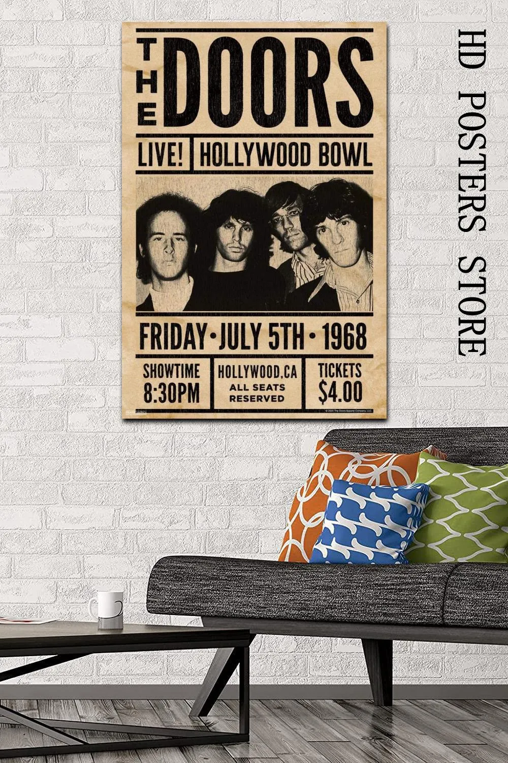 Spirit Of Jim Morrison Poster