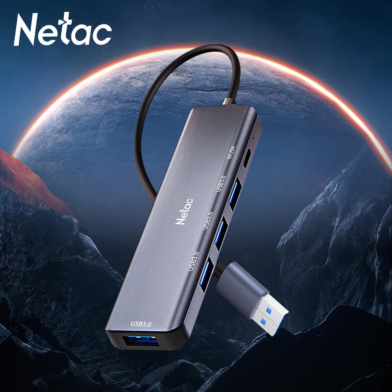 Netac-5-in-1-USB-A-HUB-Multi-functional-Docking-Station-USB-3-0-5Gbps ...