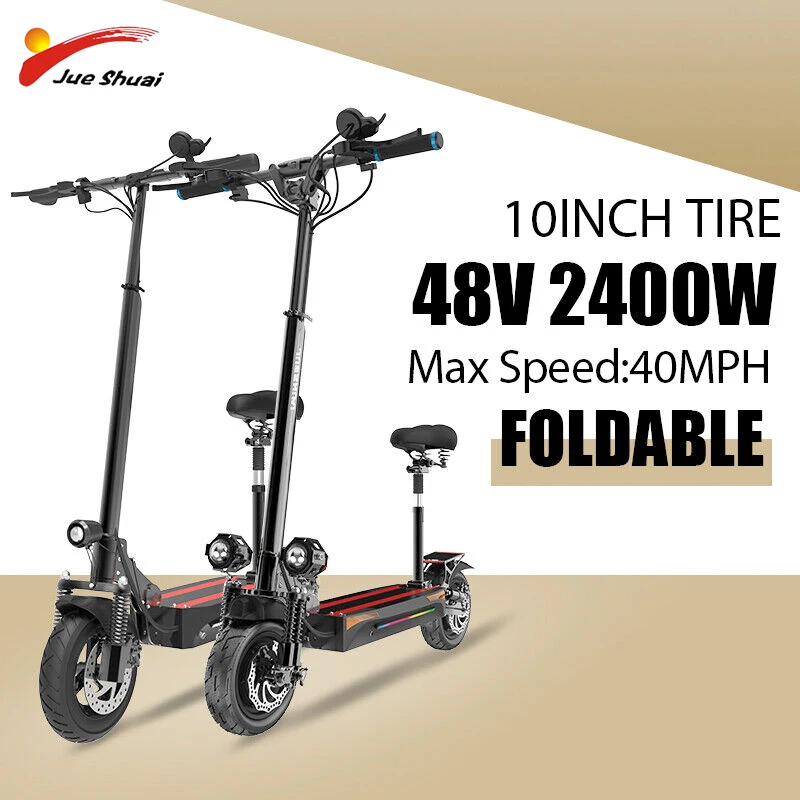 Dual Disc Brake Electric Scooters for Adults, 60 km/h Max Speed E ...