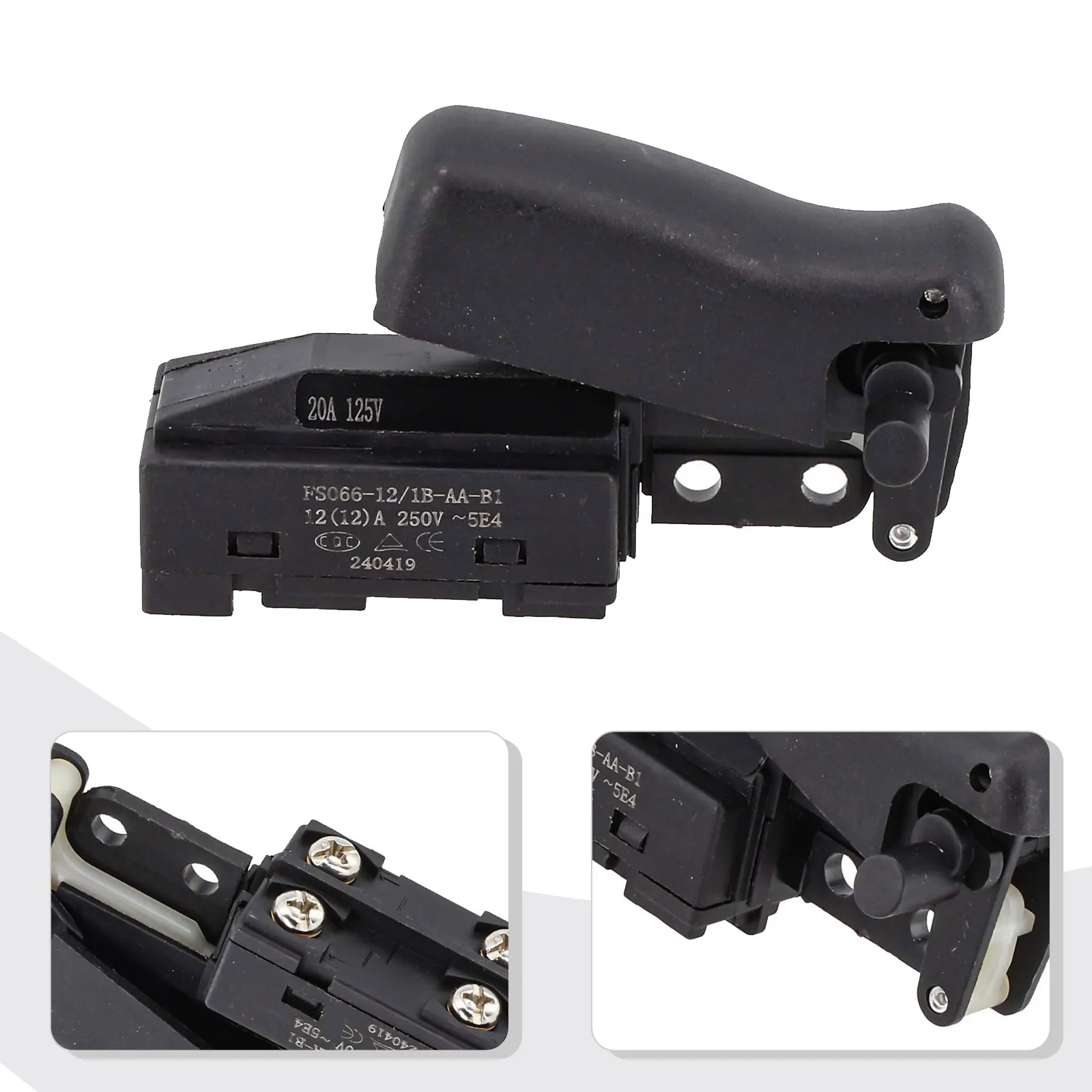 For Power Tool Repair 44*27MM DW871 Switch Replacement For Chop Saw ...