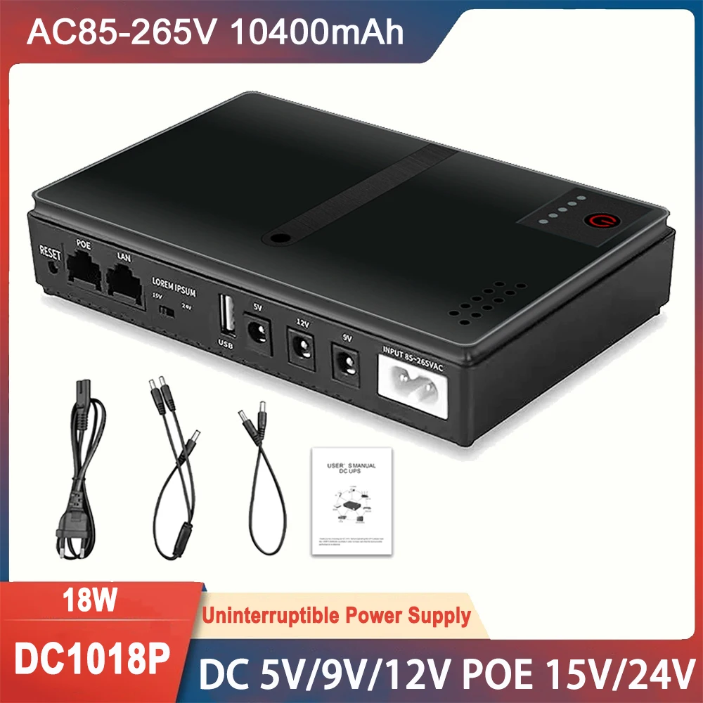 18W-10400Mah-DC1018P-Router-5V9V12V-Optical-Cat-Monitor-Backup ...