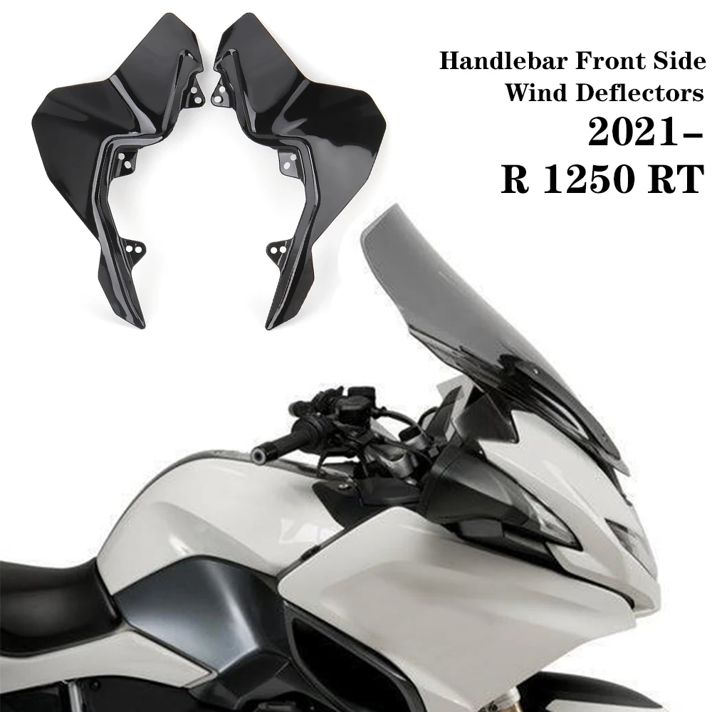 New-3-Colors-Motorcycle-Handlebar-Front-Side-Wind-Deflector-Windshield ...