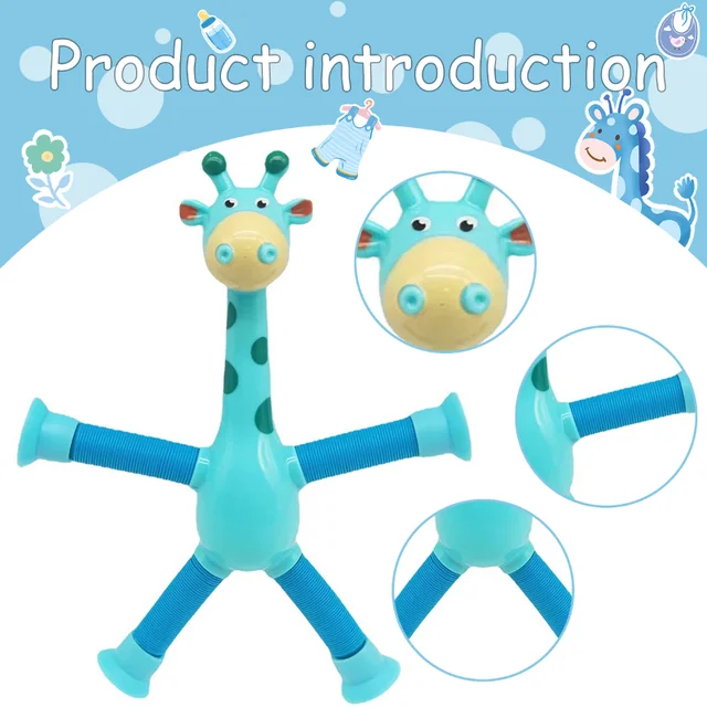 FTL™ Giraffe Twist Tubes Sensory Toys - FunToyLab