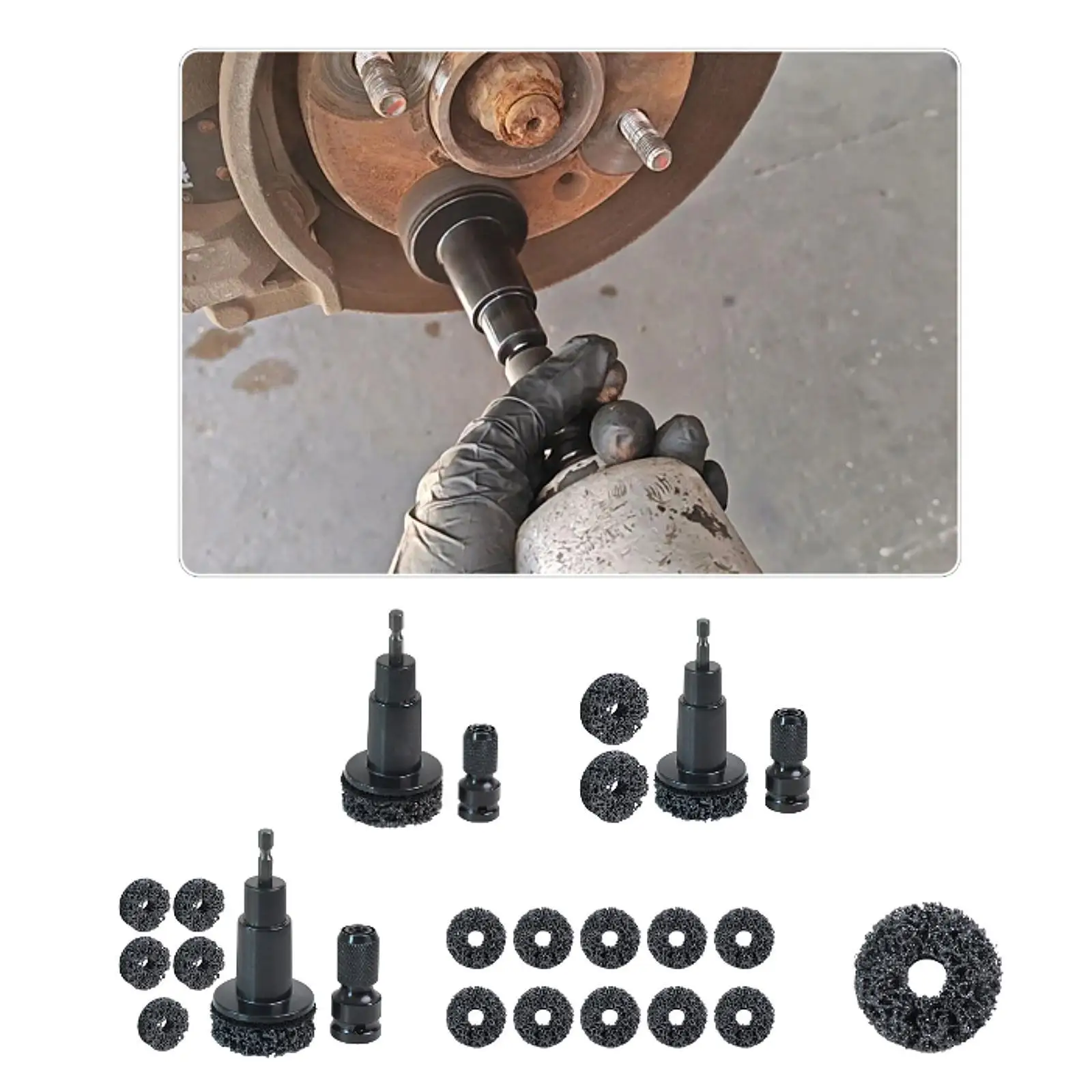 Rust Removal Wheel Hub Tool Wheel Hub Cleaner for Automobile Truck ...