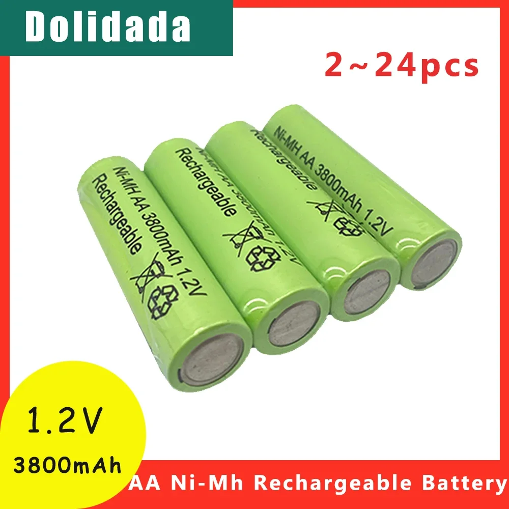 1-2v-AA-3800mah-Battery-Ni-Mh-Bateria-2a-Rechargeable-Battery-For-Mp3 ...