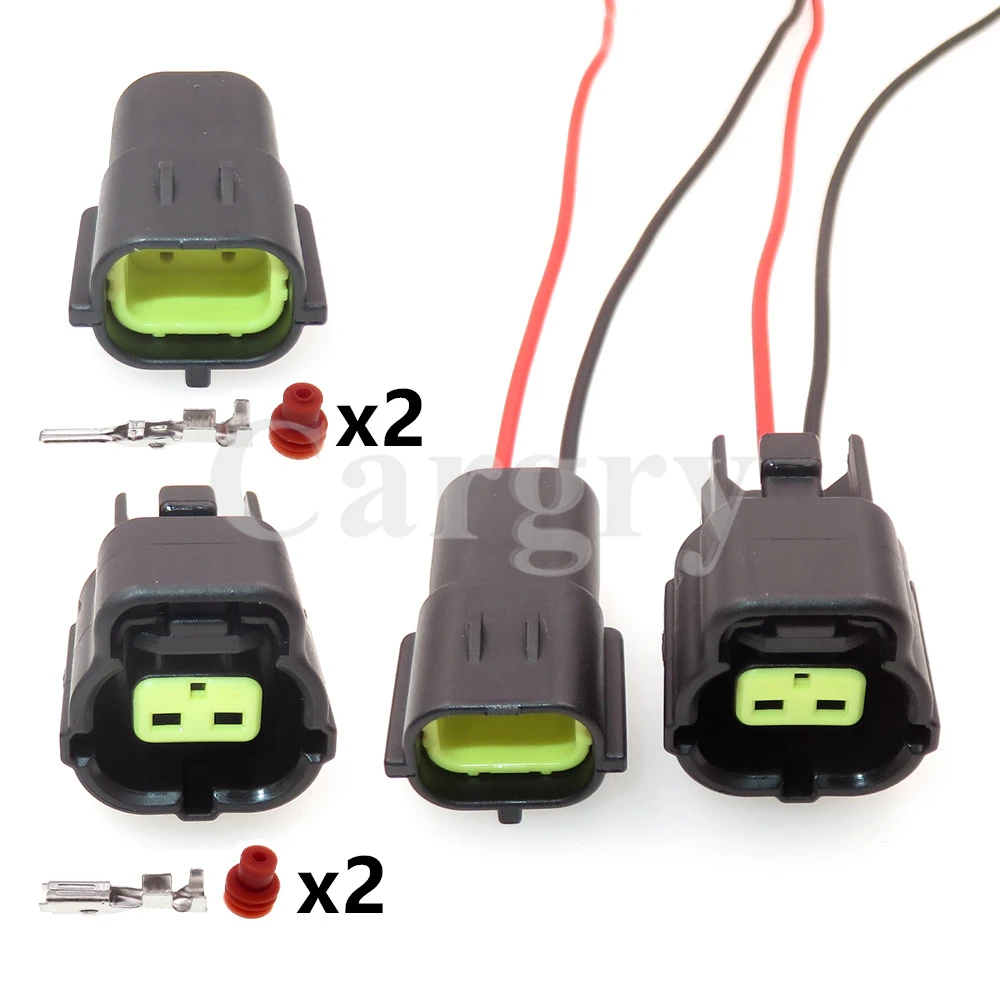 1-Set-2P-174354-2-Car-Male-Female-Sensor-Connector-174352-2-Auto-Wire ...