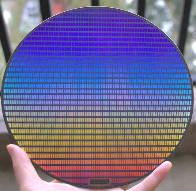 Intel Silicon Wafer