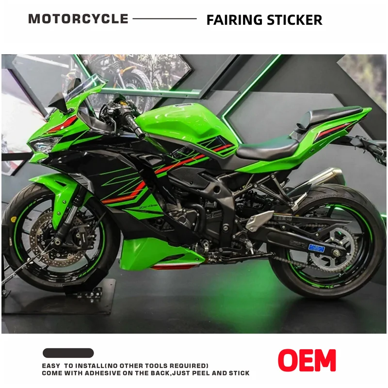 For-zx4r-zx4rr-2021-2022-2023-2024-Fairing-Decal-Sticker-ZX4R-ZX4RR-OEM ...
