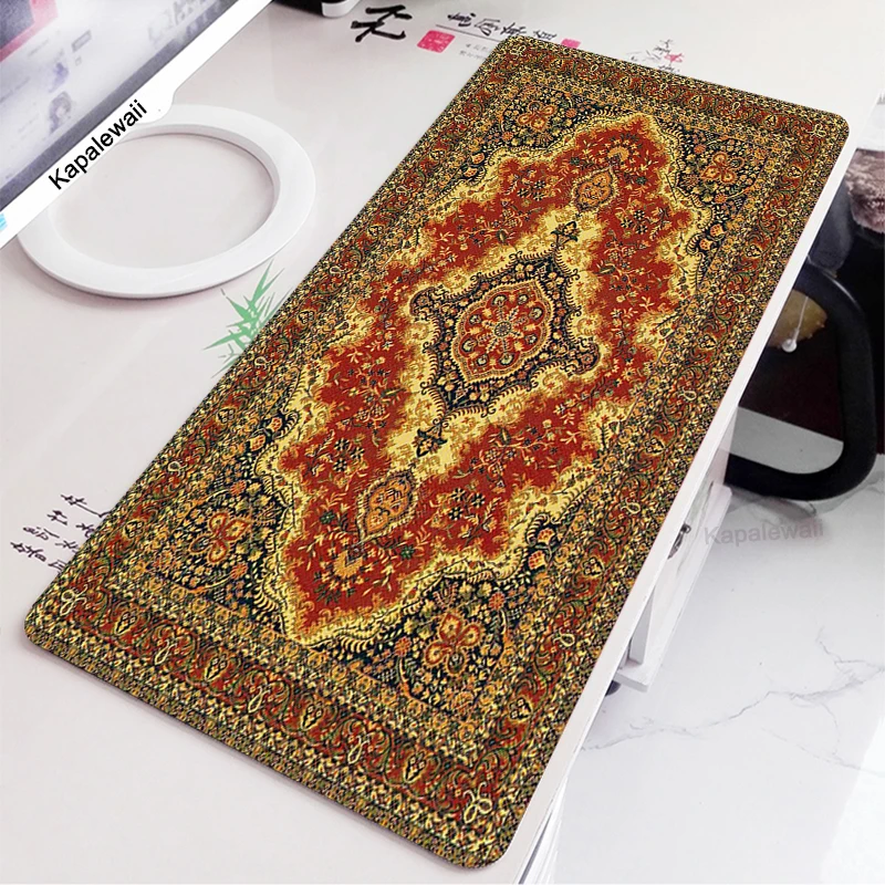 Persian-Rubber-Rug-mousepad-Retro-Style-Carpet-Pattern-Cup-laptop-PC ...