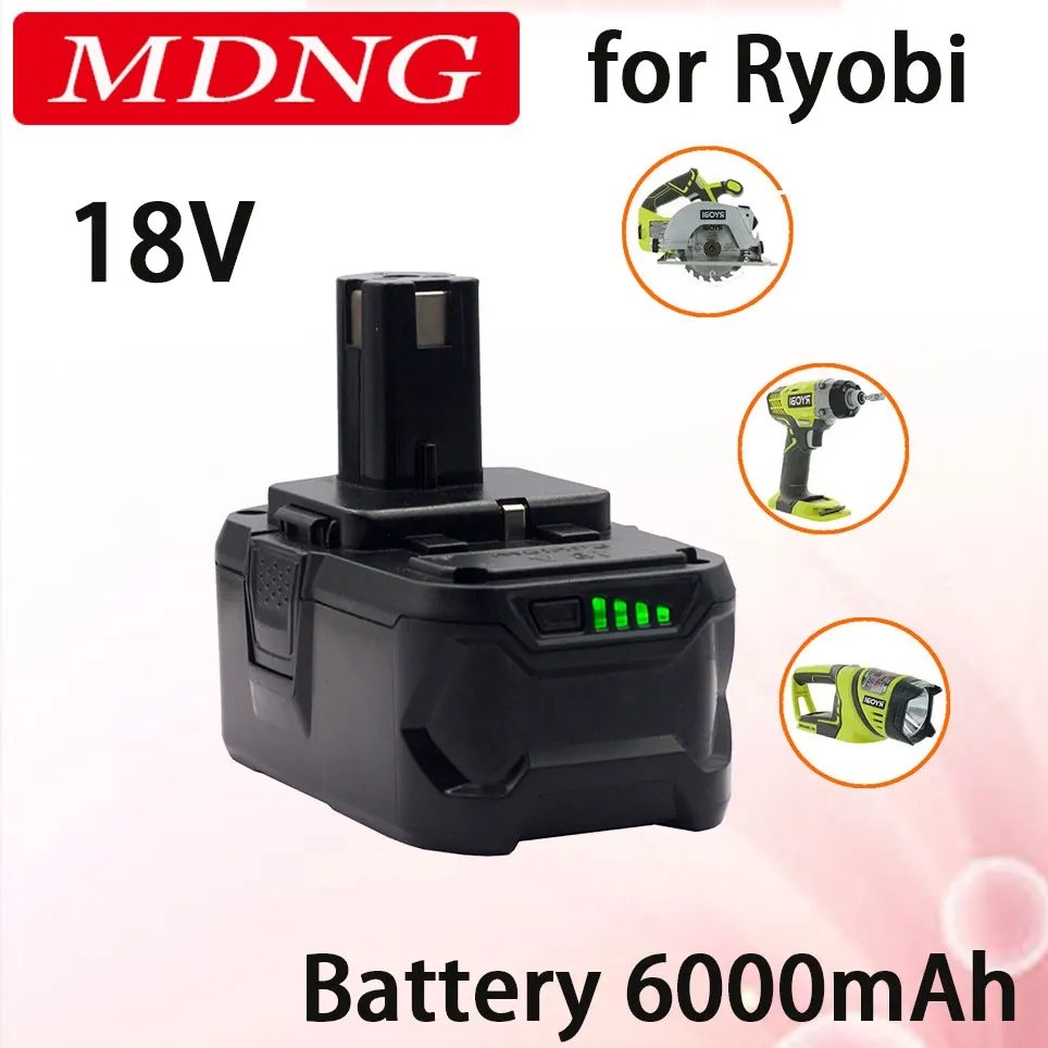 Replace Ryobi ONE18V Wireless Power Tool BPL1820 P108 P109 P106 RB18L50 ...