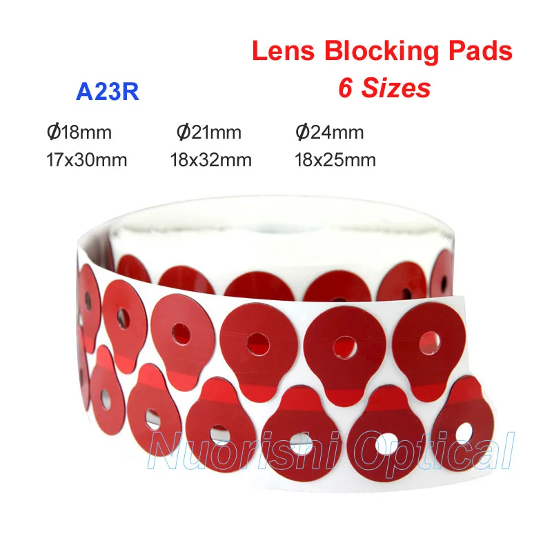A23R 1000pcs Good Quality Lens Adhesive Tape Edging Polishing Blocking ...
