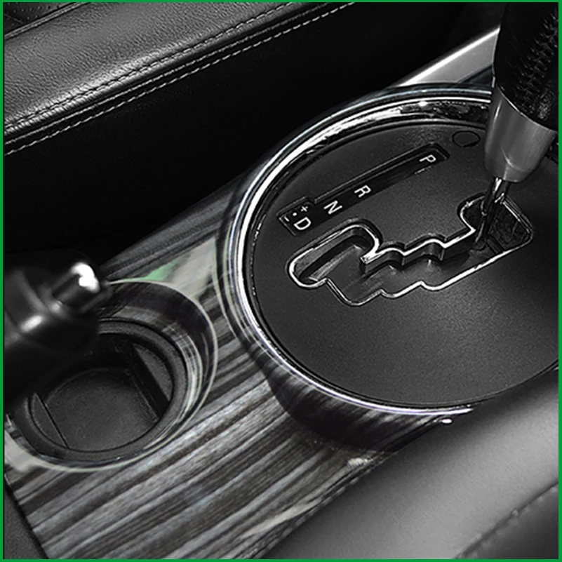 Car Styling Interior decoration Gear Box Panel Moulding Cover Sticker ...